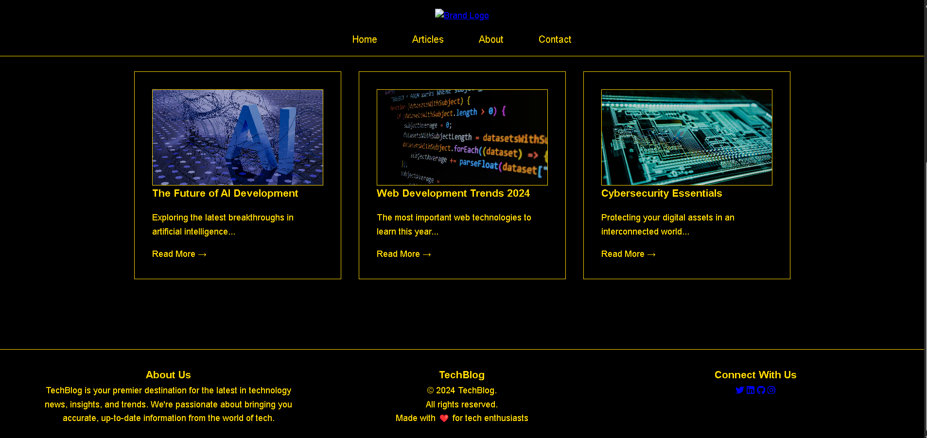 Jayesh Portfolio Website